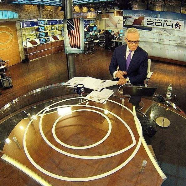 View from above! our @cbsnews election hq tonight in studio 57 at the ...