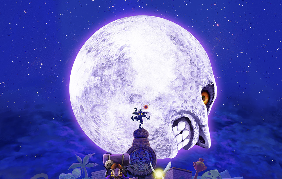 This Legend of Zelda: Majora's Mask 3D poster is absolutely beautiful ...