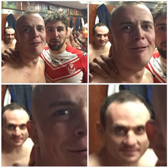 Lance Hohaia has mastered the photobomb. : r/nrl