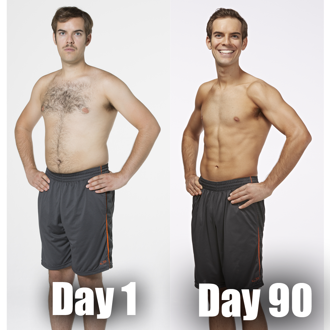 Here are my official #p90 before/after pics! yes, it freaking works ...