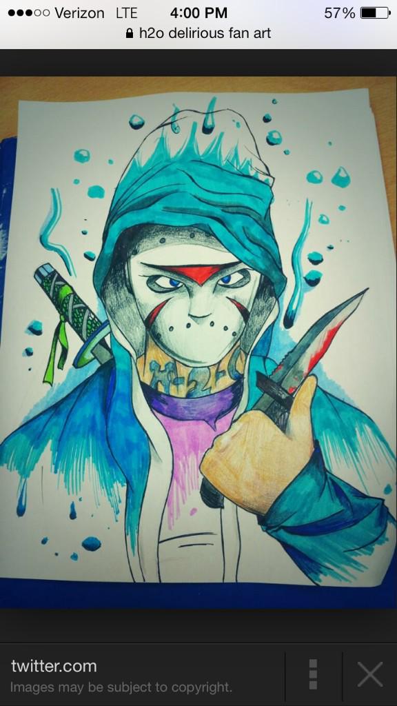 H2o Delirious Fan Art I Want Food