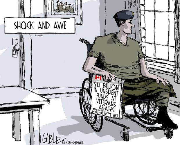 "Shock and awe": Today's editorial cartoon by Brian Gable. More ...