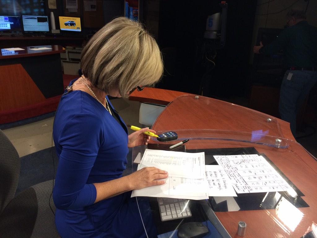 MAria Genero hard at work taking copious notes- getting ready for ...