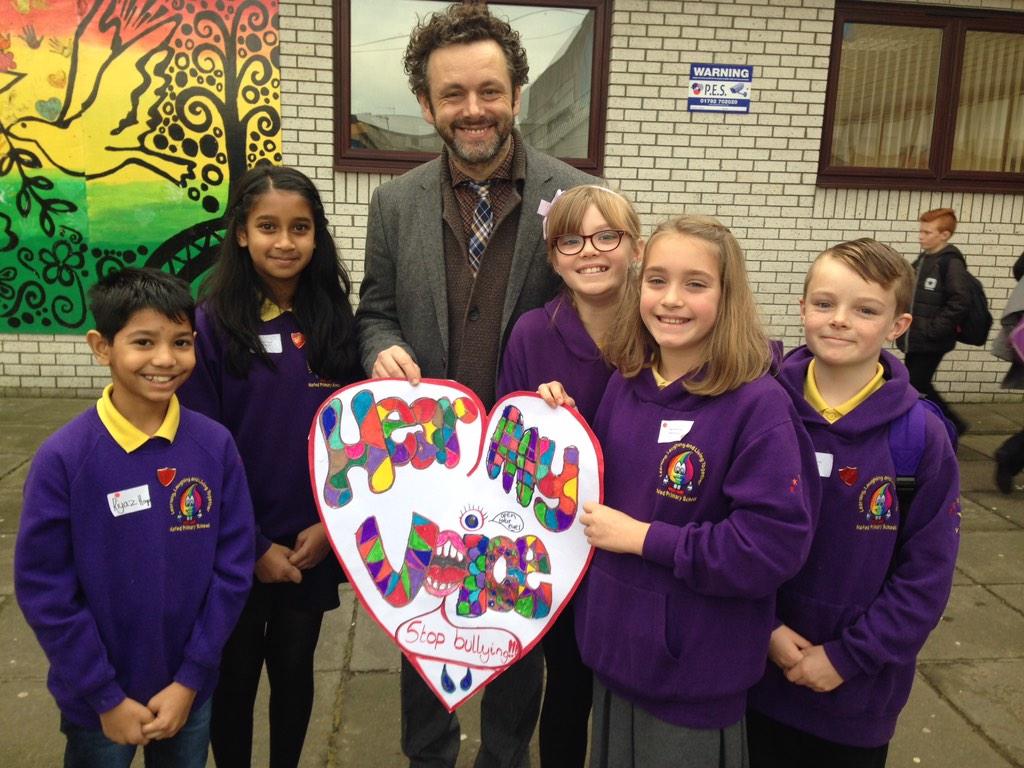 Michael Sheen launches Swansea children's rights pledge | Wales - ITV News