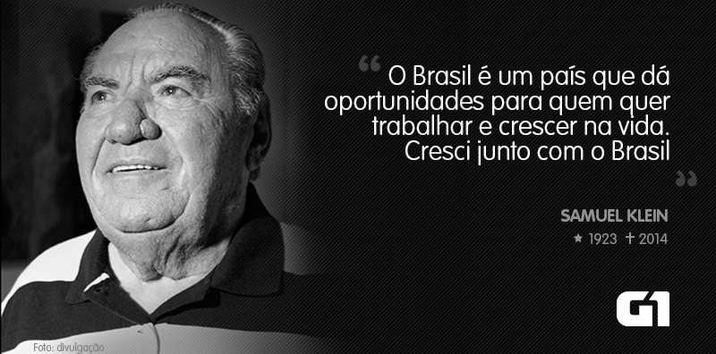 Morre Samuel Klein, fundador das Casas Bahia; veja sua biografia G1 ...