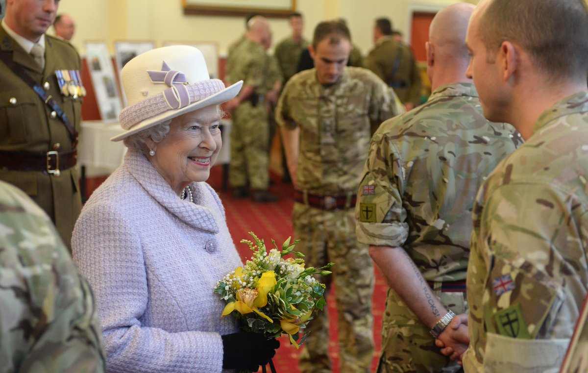 HM TheQueen and HRH The Duke of Edinburgh visited 39 Engineer Regiment ...