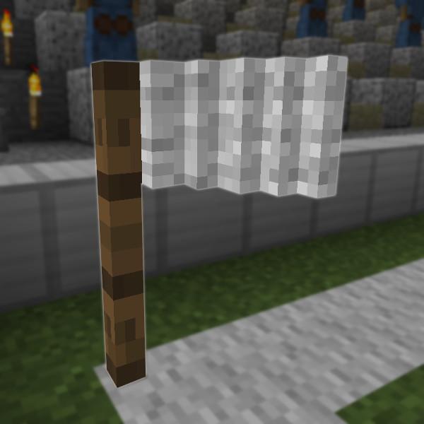 Soccer Corner Flag Block Model : r/Minecraft