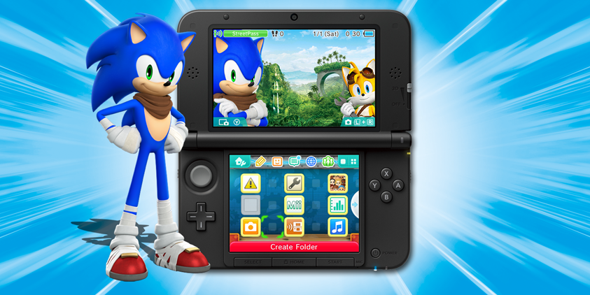 Sonic 3ds Xl