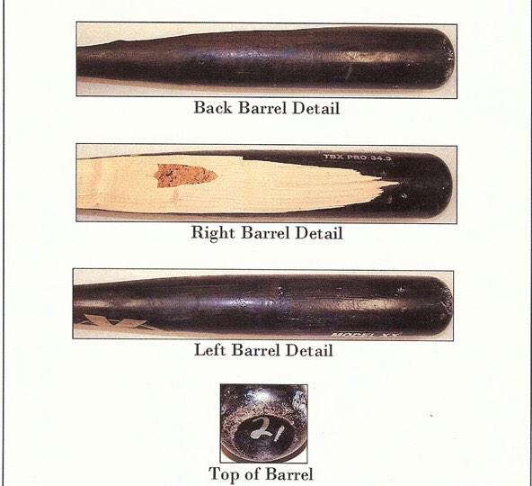 Sammy Sosa Corked Bat