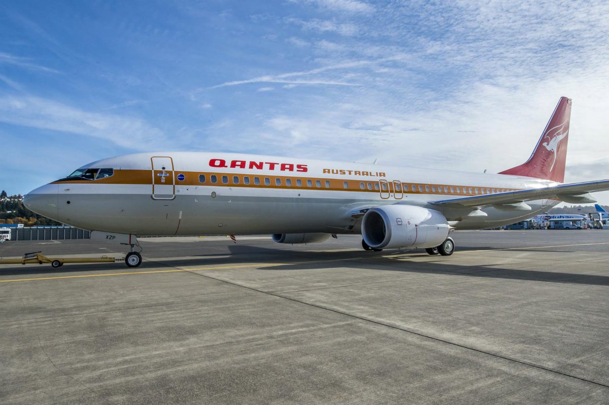 Qantas 737-800 - Revell 1:144 With Draw Decals - Ready for Inspection ...