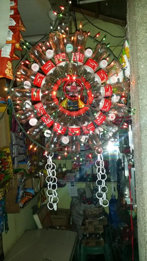 Recycled Parol Coca Cola