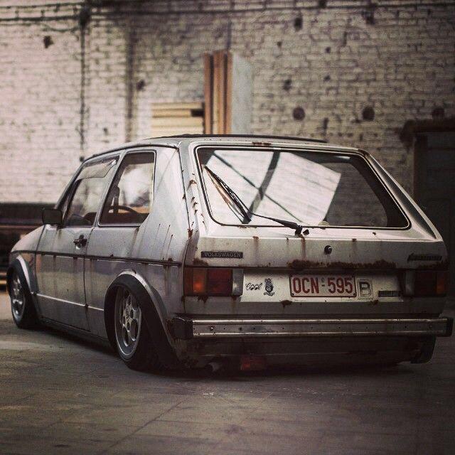 Slammed Mk1 Vw Rabbit