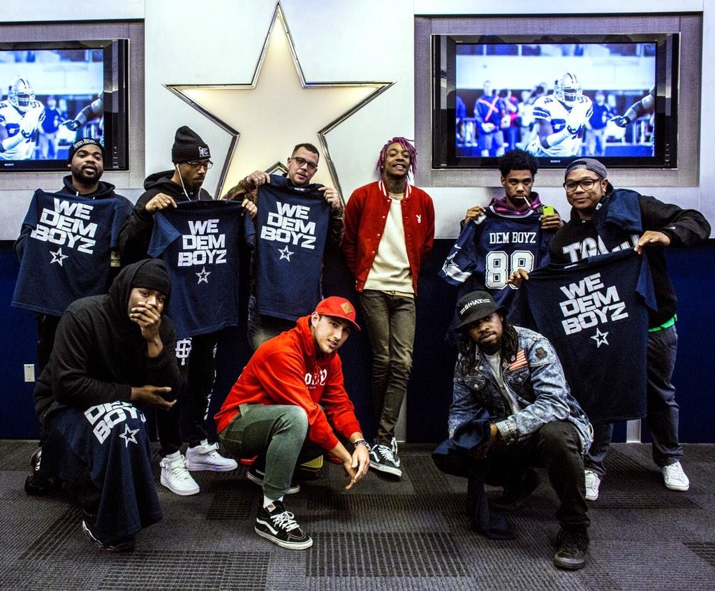 Image: - I guess Wiz Khalifa doesn't mind the Cowboys using We Dem Boyz ...