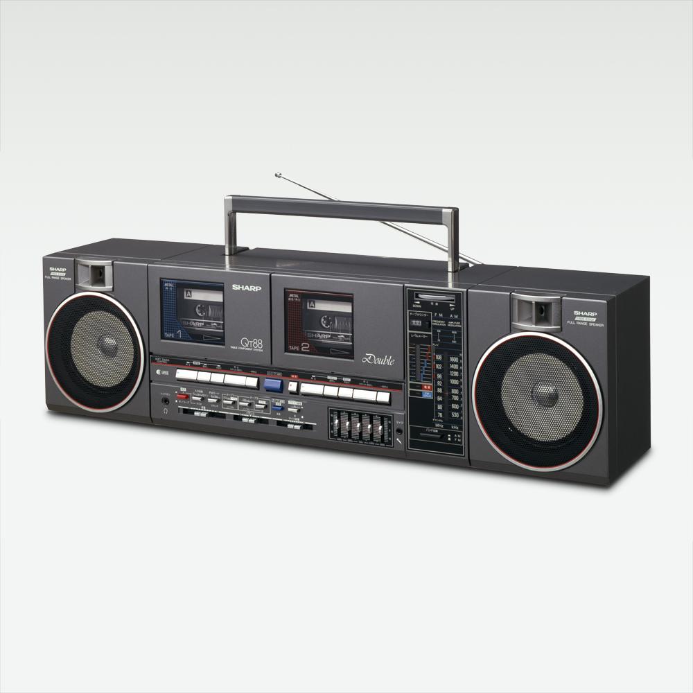 ヒップポップの日に、シャープ（@ SHARP_JP）さんのラジカセフォルダが火を吹いた - Togetter [トゥギャッター]