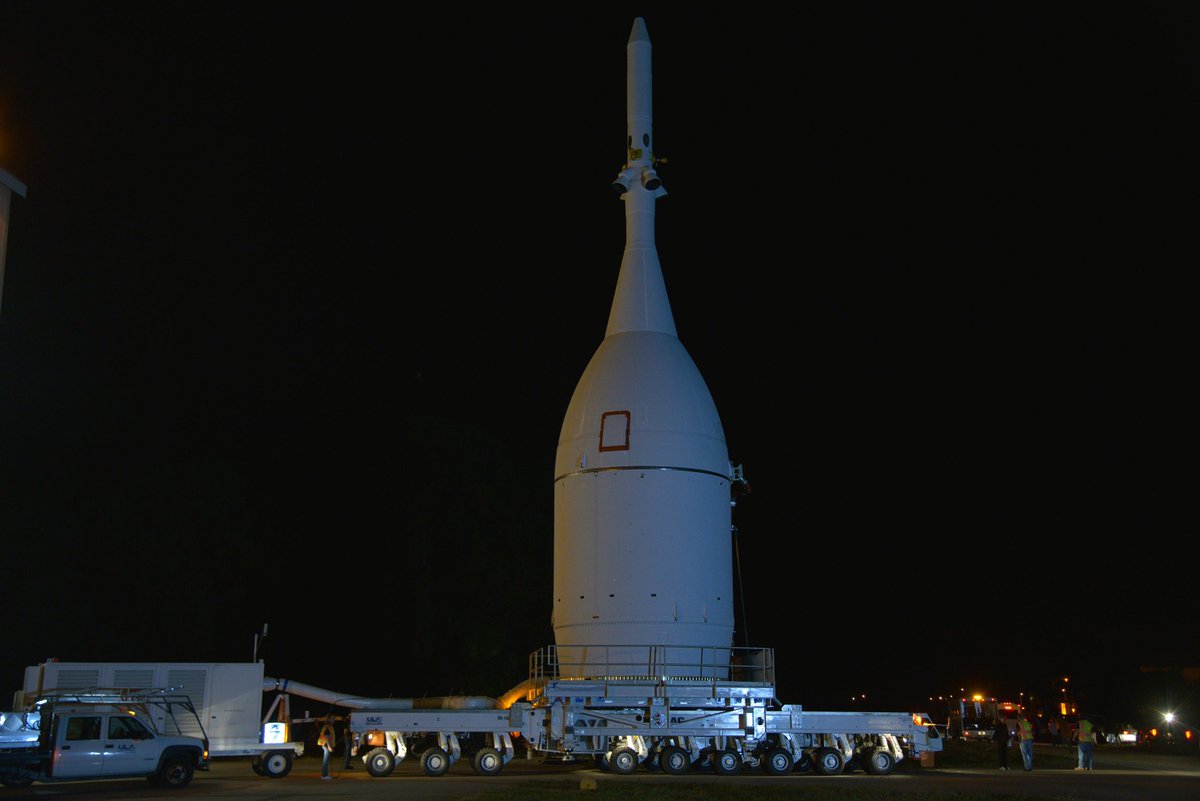 Good view of launch abort system, built by @ATK and first tested in ...