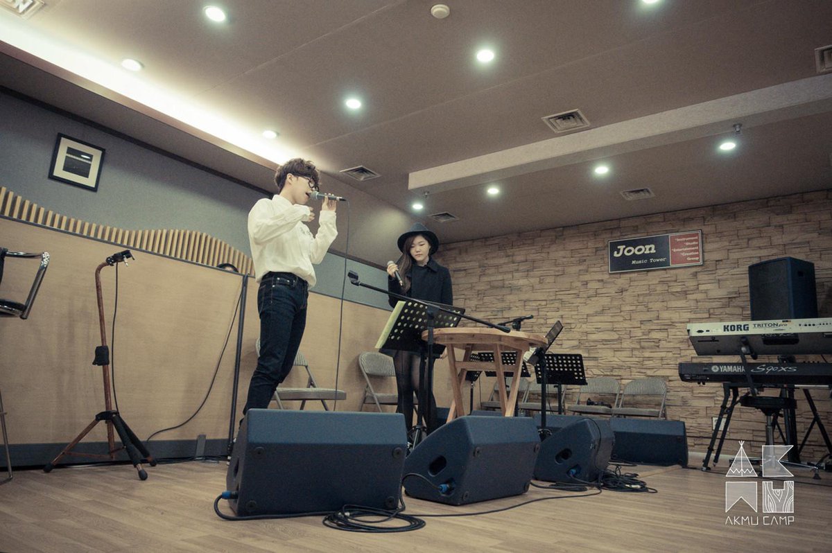 14112014 AKMU practicing for ‘AKMU Camp’ Concert – We are different but ...