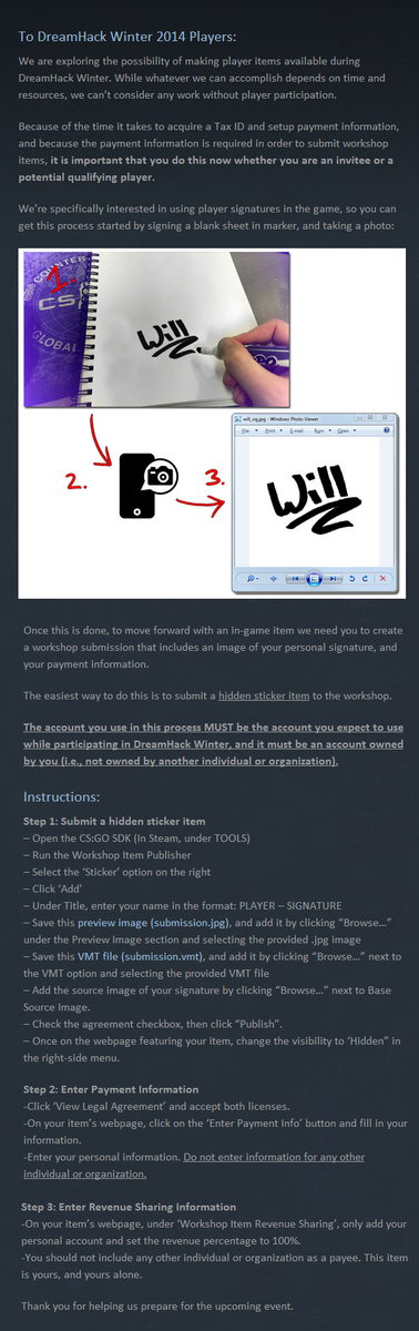 "confirmation" of the signature stickers for Dreamhack Winter? : r ...