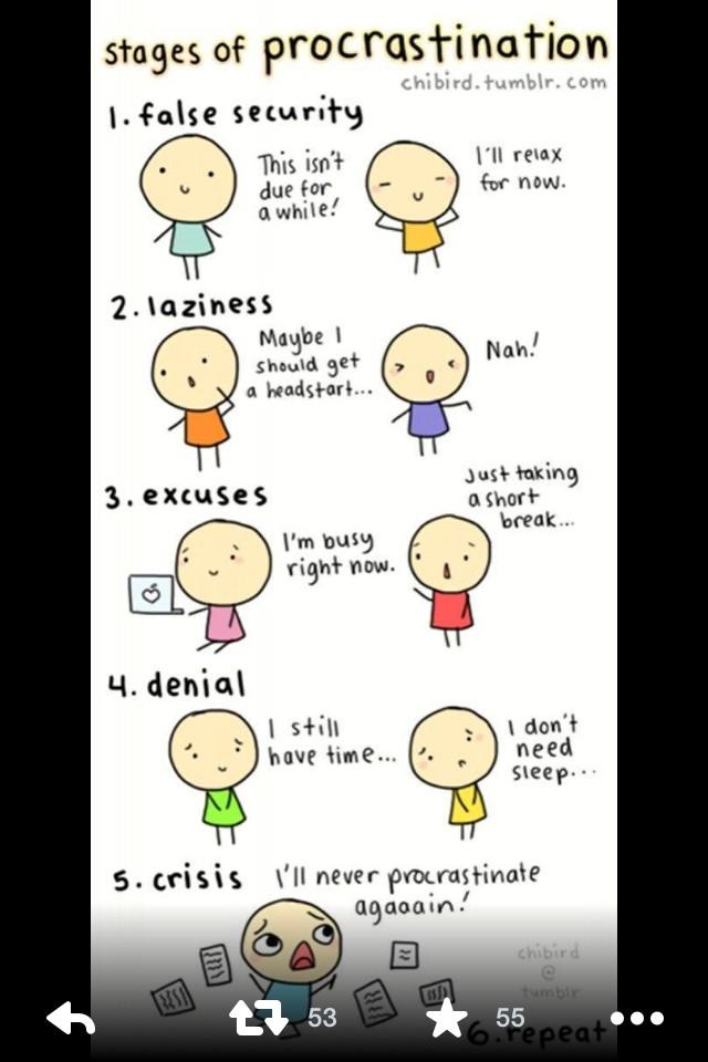 Procrastination Quotes Tumblr