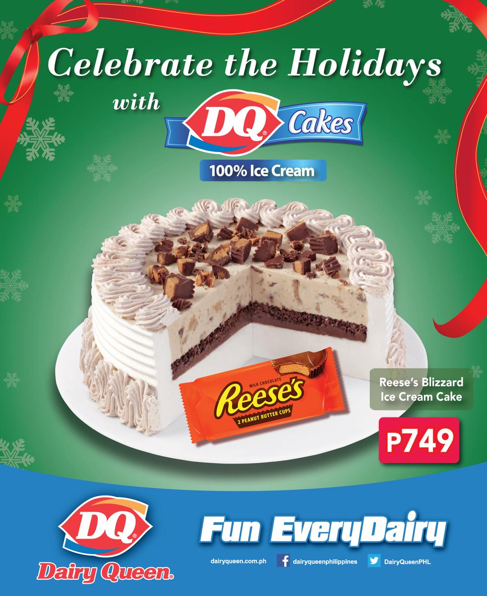Dairy Queen Reeses Ice Cream Cake