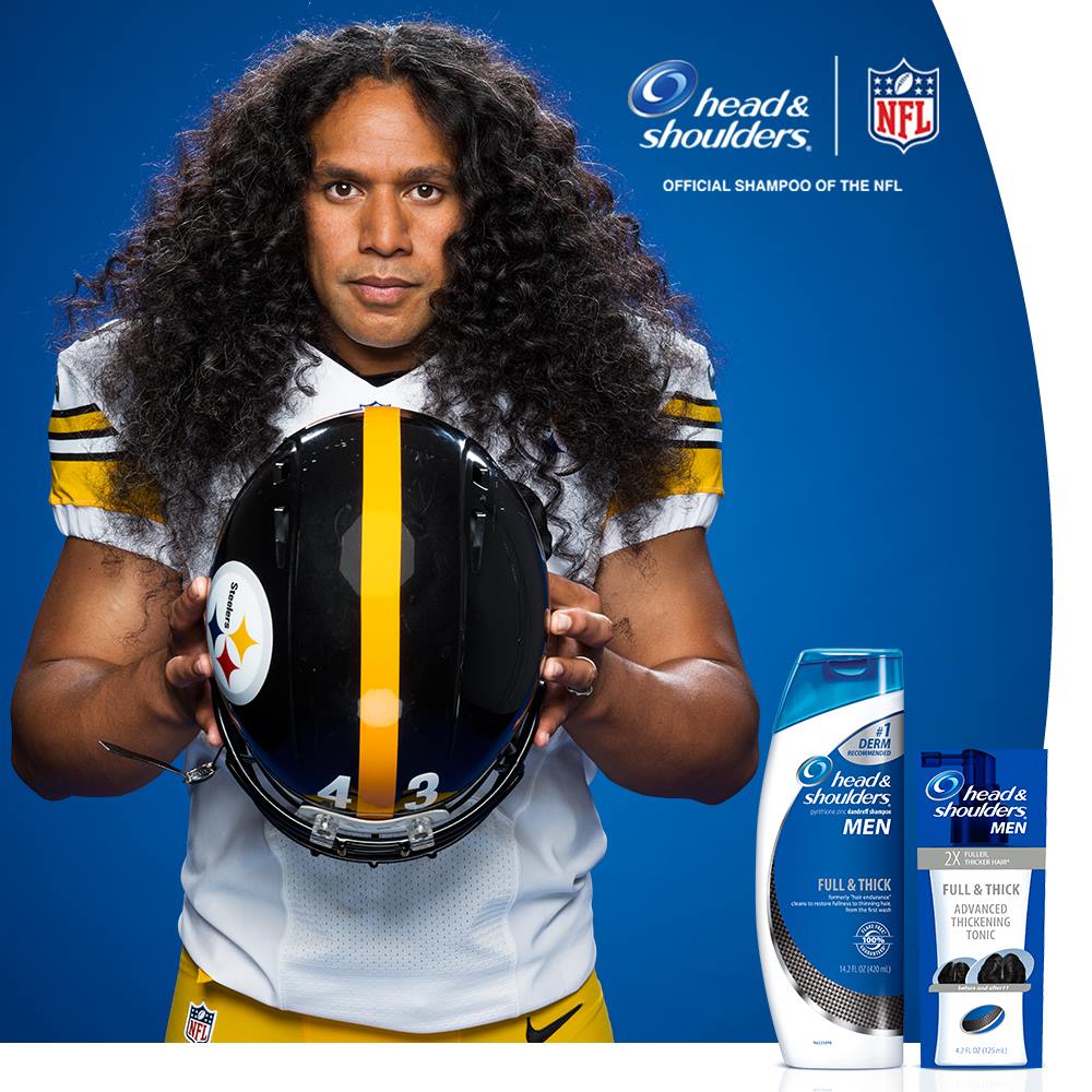 Troy Polamalu Hair