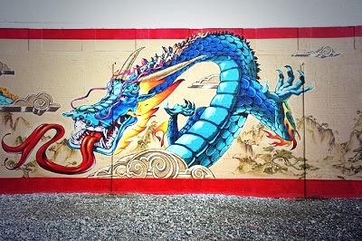 World Star Graffiti Dragon