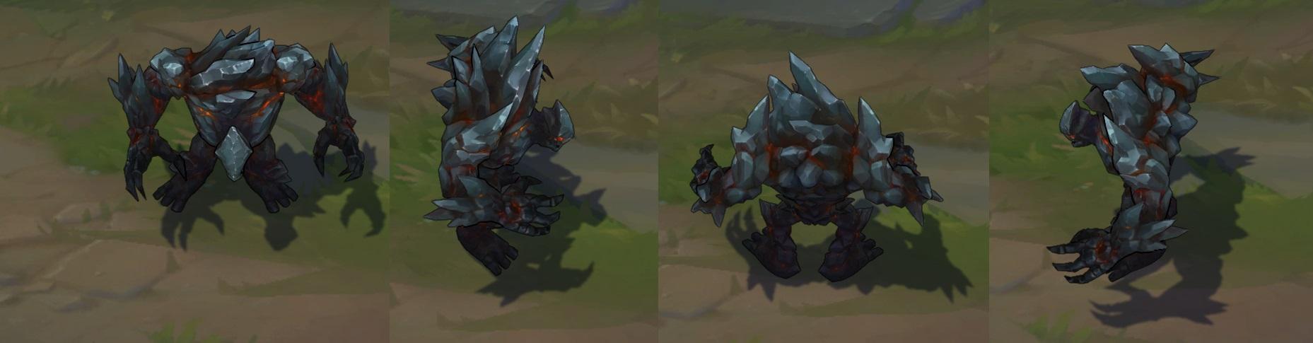 Obsidian Malphite Foritis Wang League Of Legends：Wild Rift