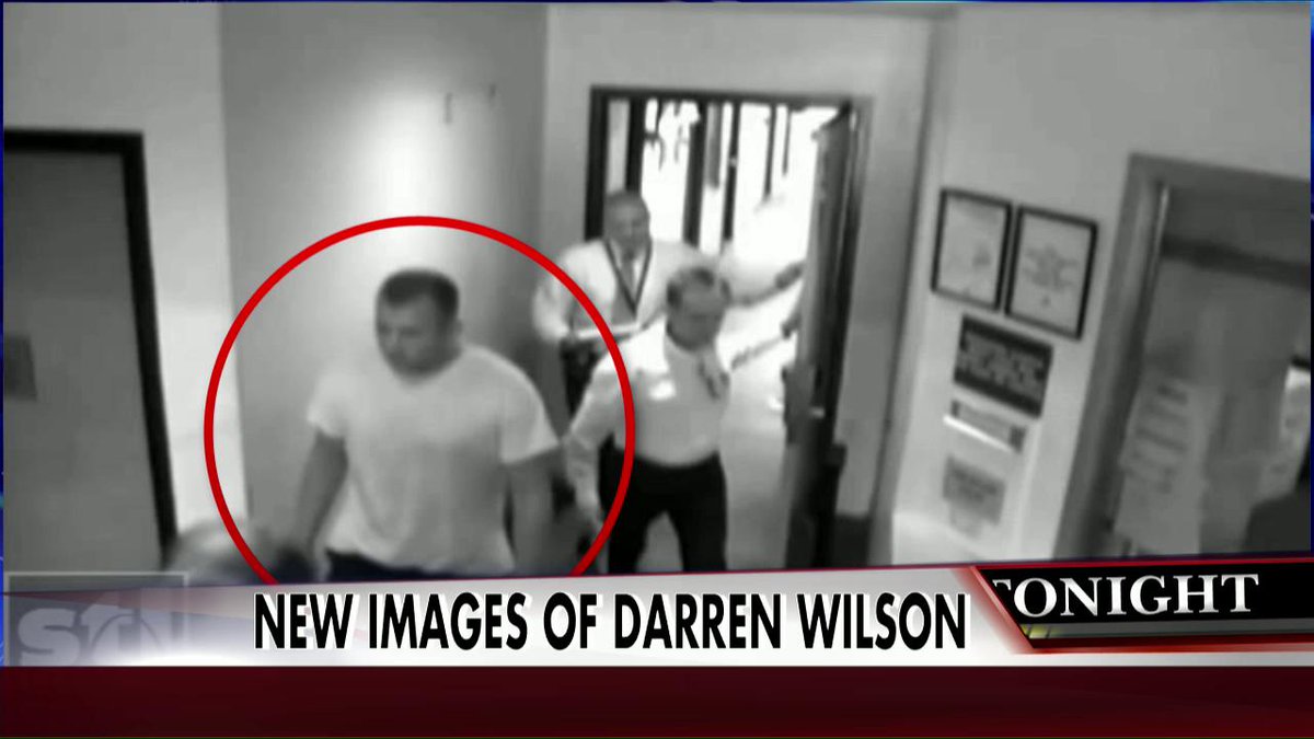 Video: Darren Wilson leaves police station for hospital