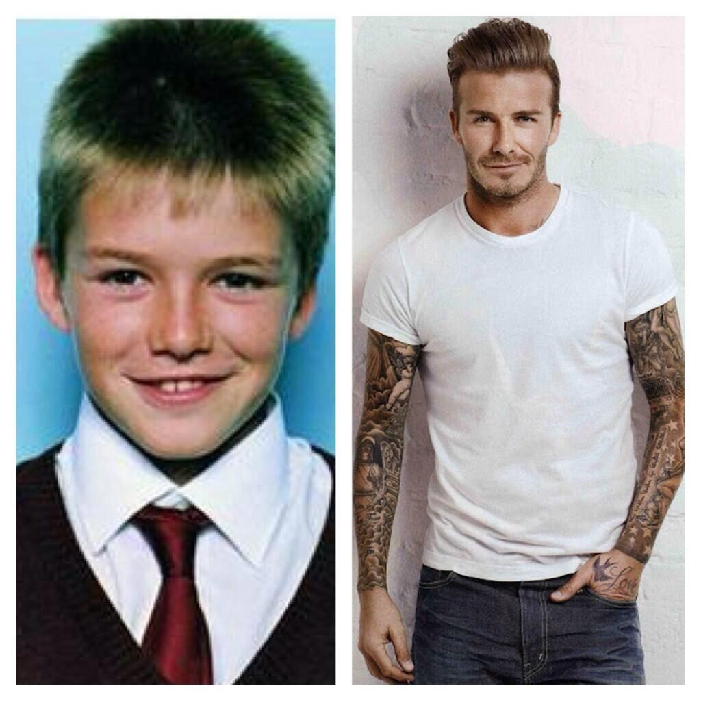 David Beckham Now And Then