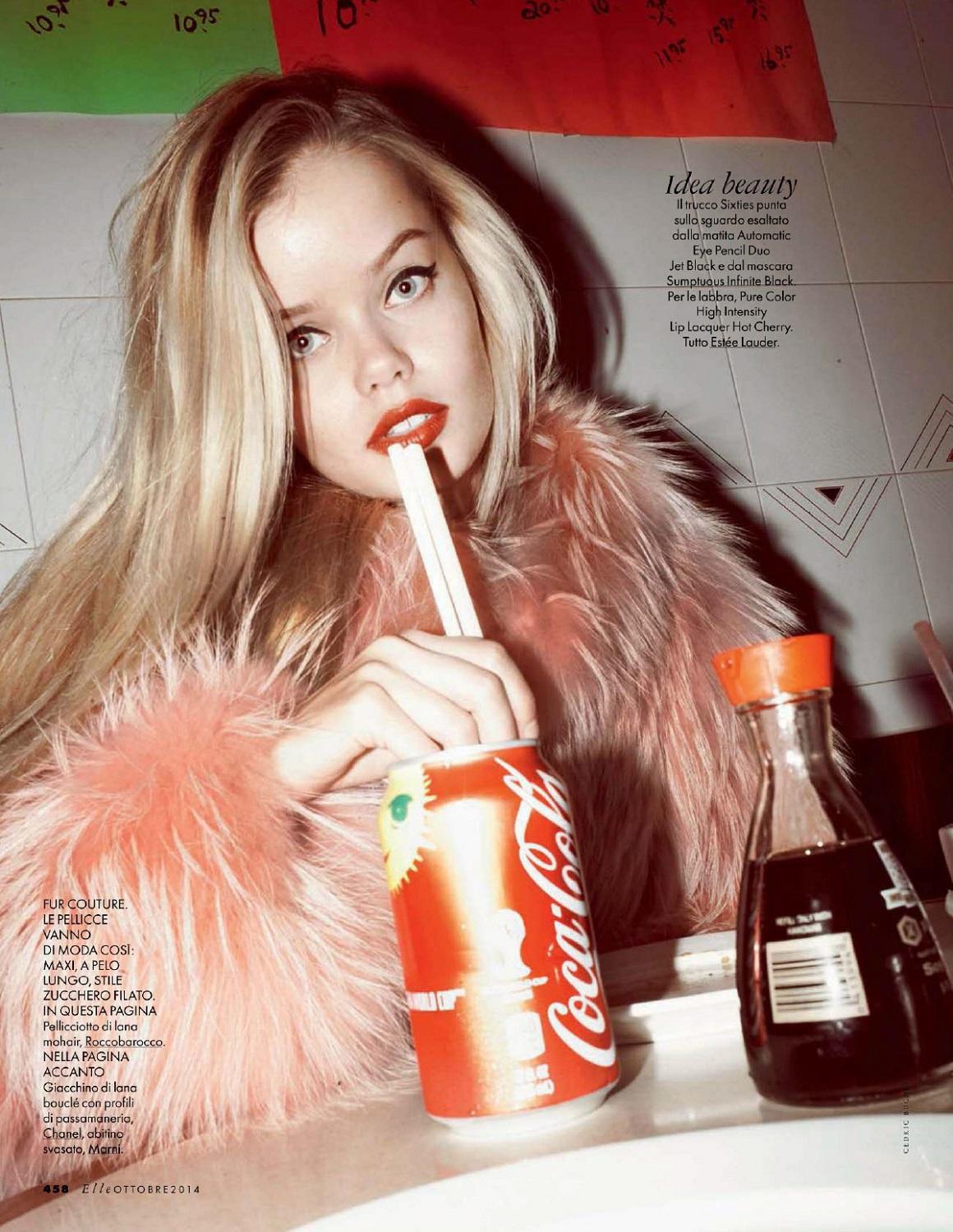 Female Models Bot On Twitter Frida Aasen Norwegian Model Born In 1995 For Elle Italia