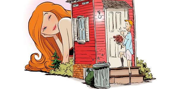 Knock knock. A gentlemen’s guide to going in through the back door ...