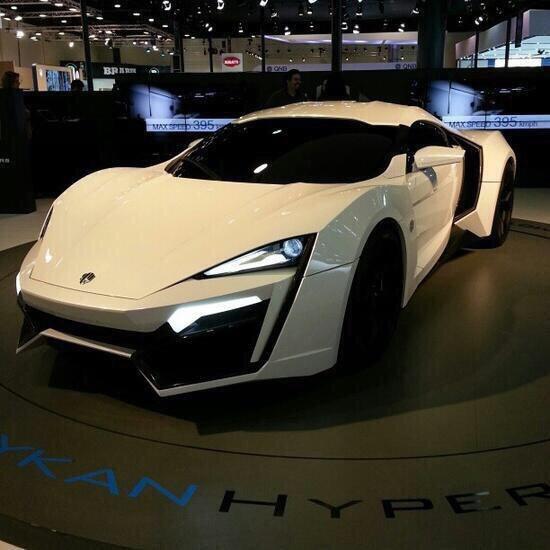 Glossy white Lykan Hypersport | Car Porn™ | Scoopnest