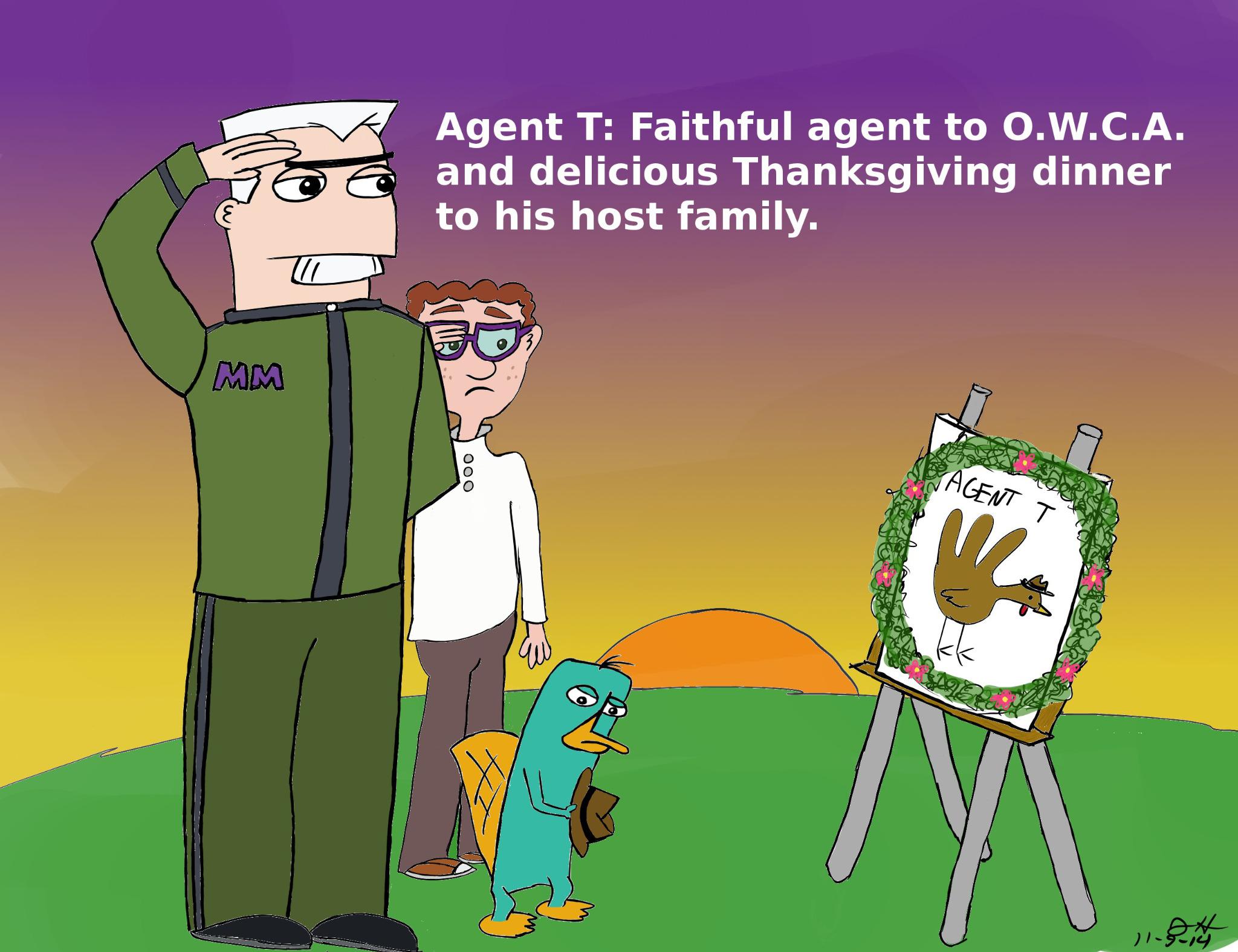 Phineas And Ferb Agent T