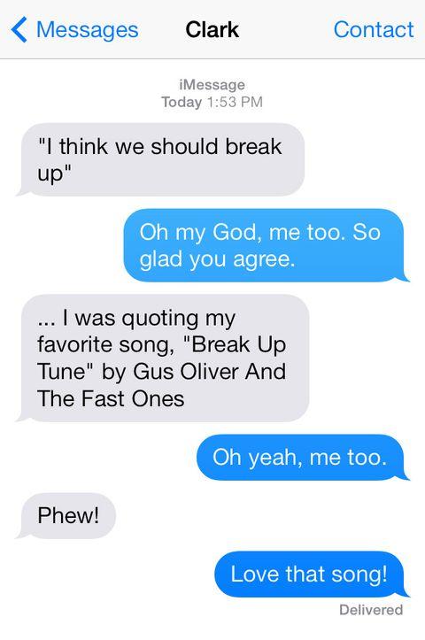 Sad Break Up Text Messages