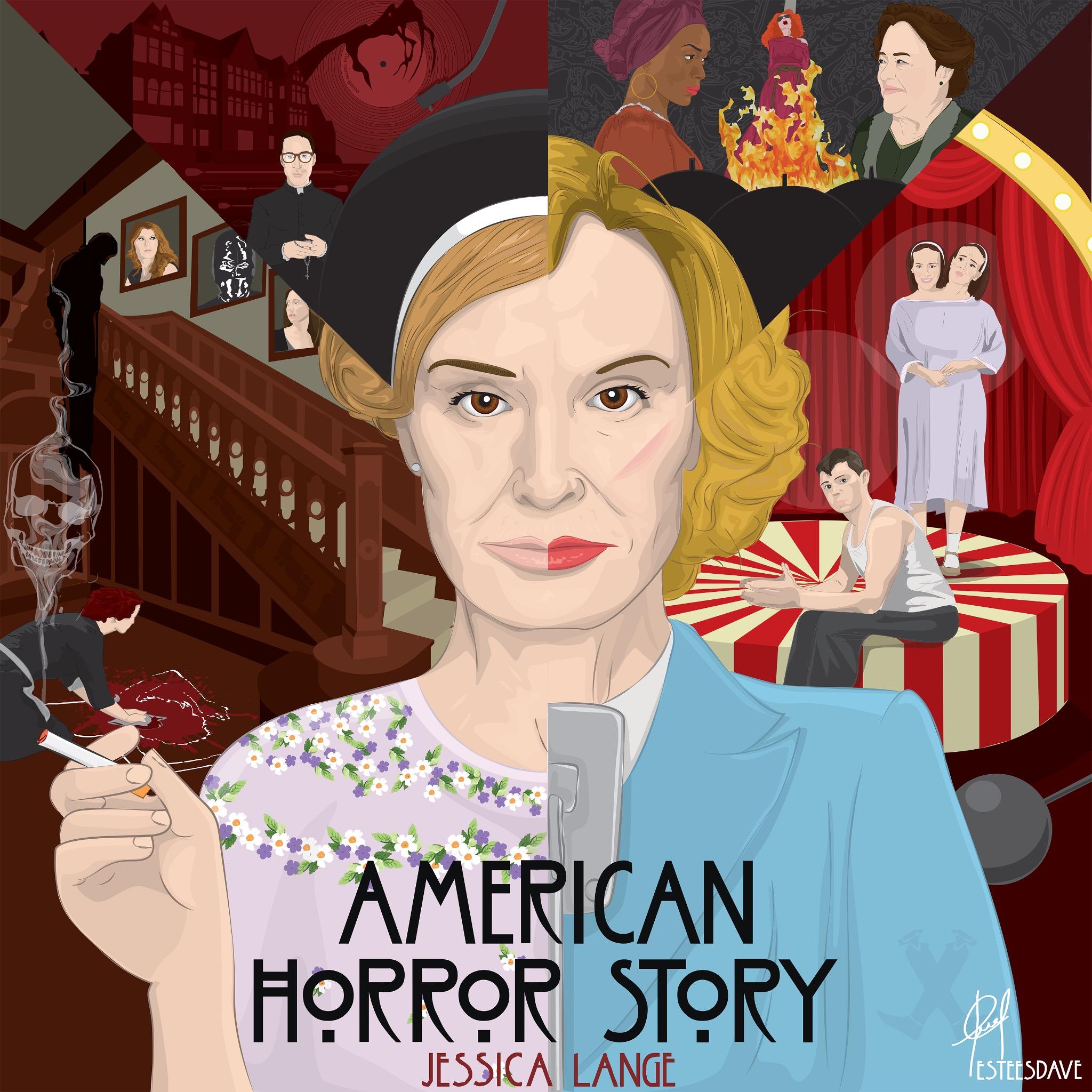 American Horror Story Drawing