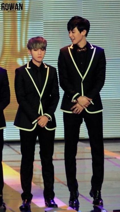 Baekhyun And Chanyeol Height Difference