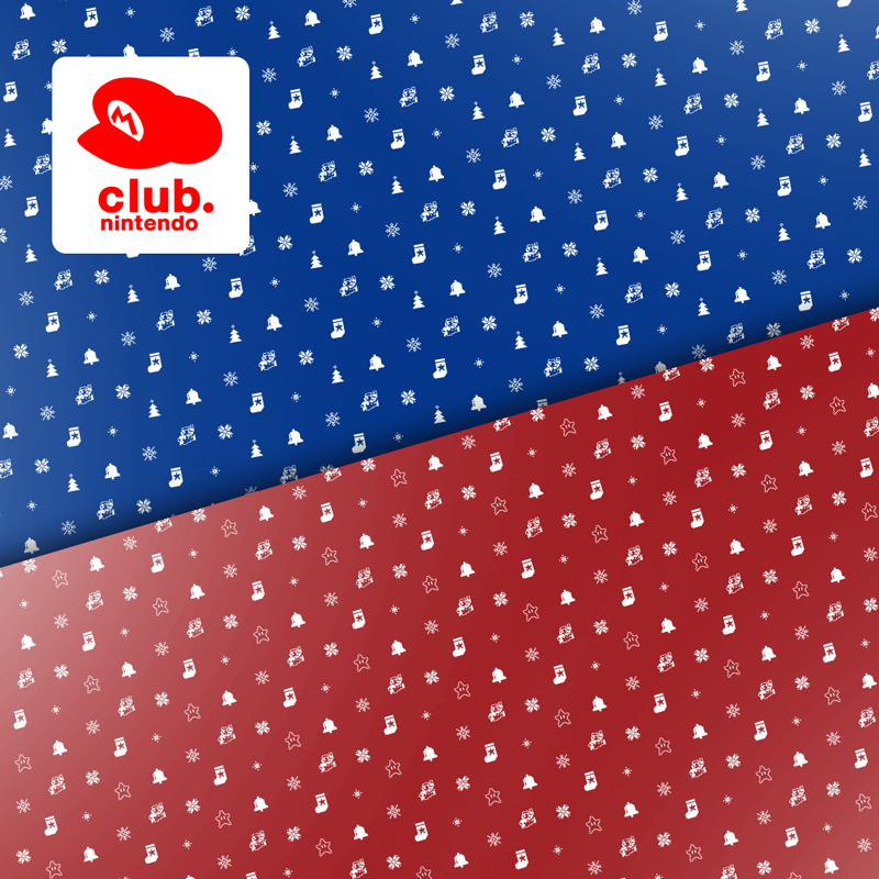 European Club Nintendo: 8-Bit Mario Festive Gift Wrapping Paper now ...