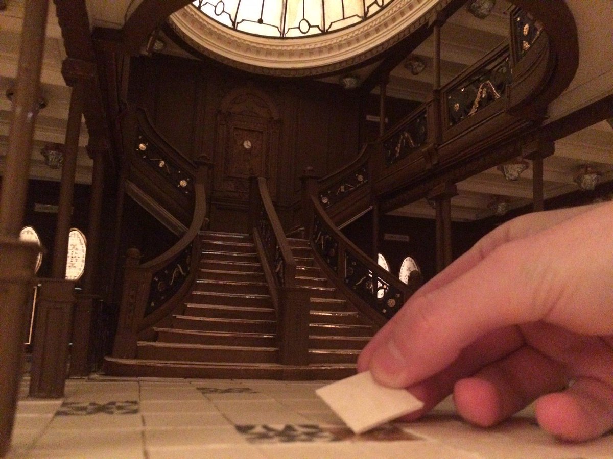Titanic Grand Staircase Model