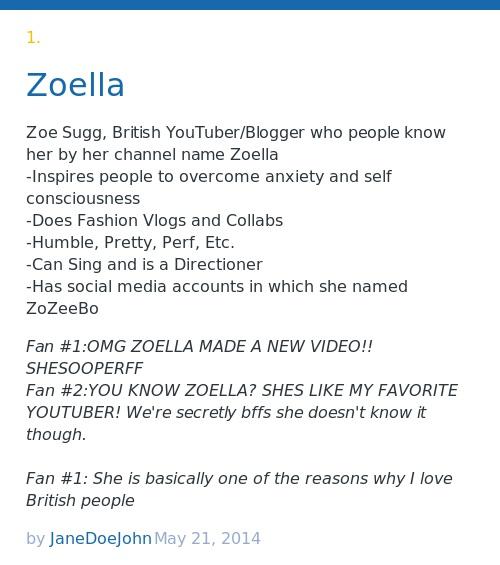 British Youtubers Names