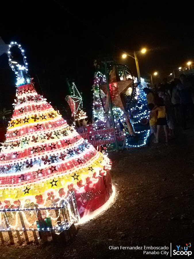 Photo: mga christmas tree at parol sa #paskongpinoy sa panabo city ...