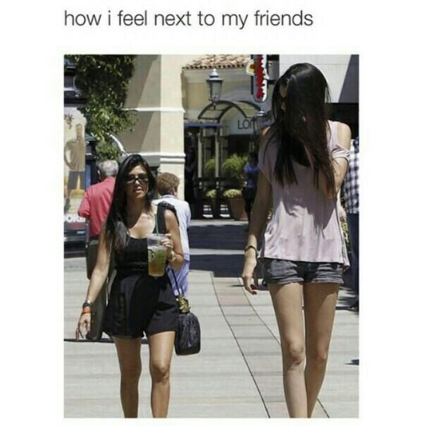 Short Girl Next To Tall Girl