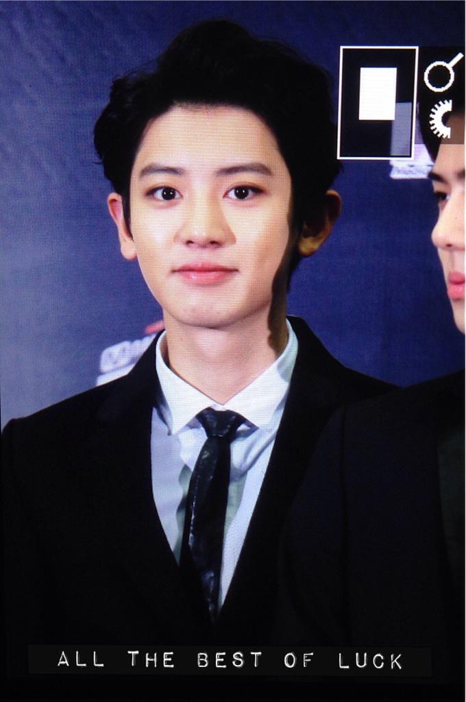 EXONATIONSG on Twitter: "141203 Chanyeol - 2014 MAMA in Hong Kong Press Conference [cr:atbol ...