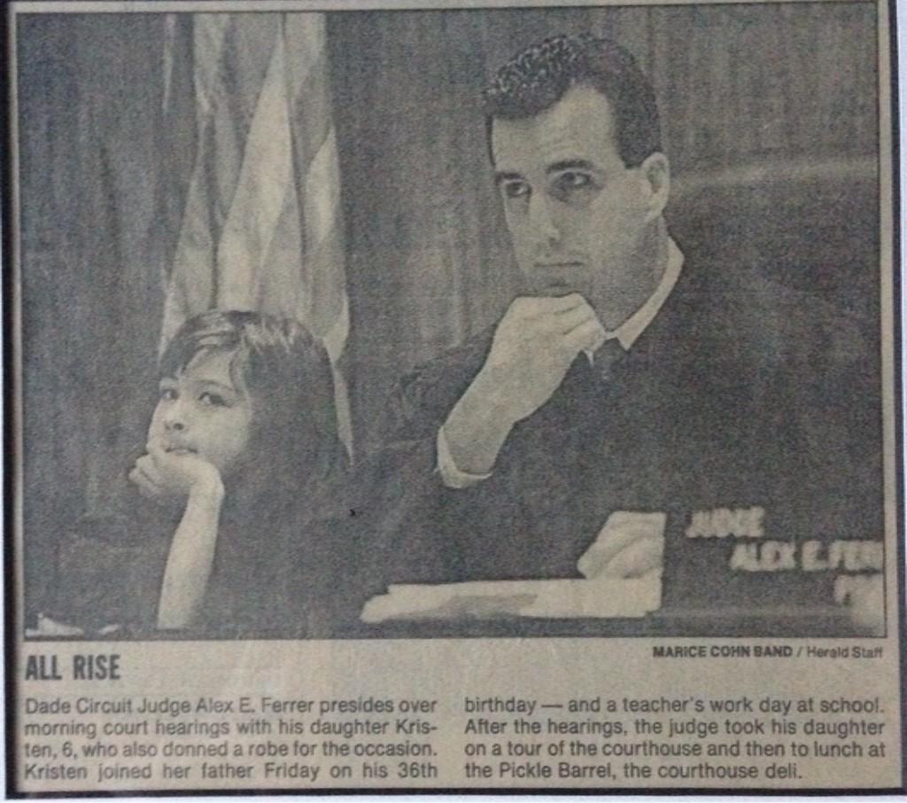 Judge Alex Ferrer Wife Photo
