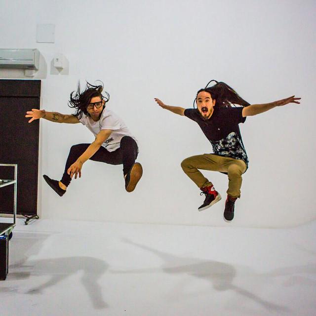 Skrillex And Steve Aoki