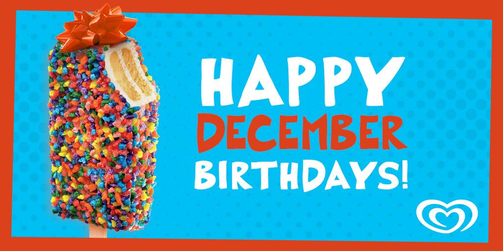 Happy Birthday December