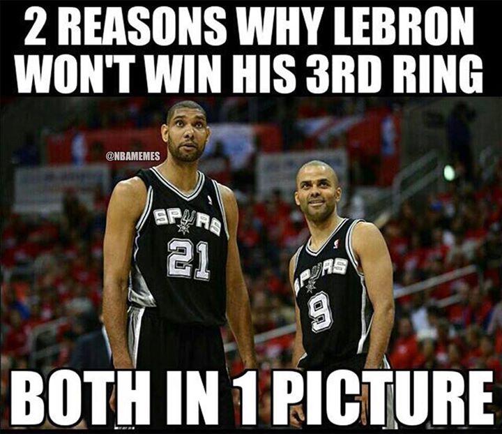 Lebron James 2 Rings Meme