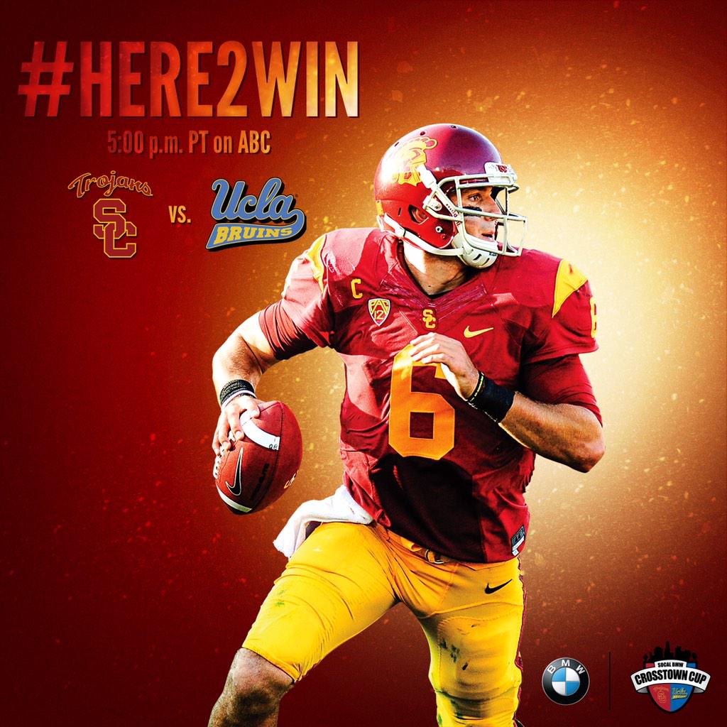 Game day has finally arrived, and the Trojans are Here2Win the ...