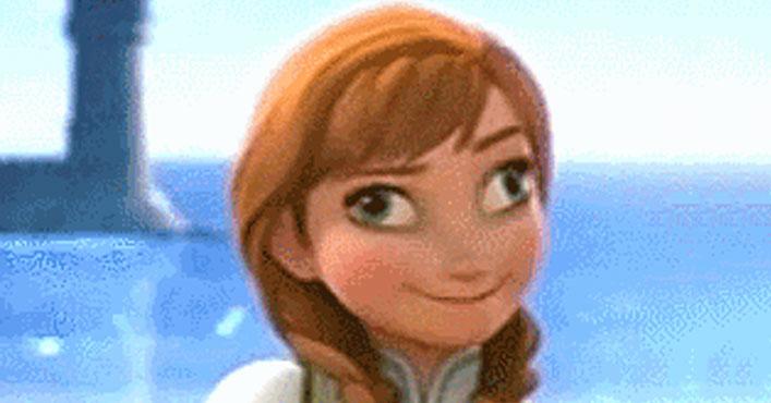 Frozen Anna Excited