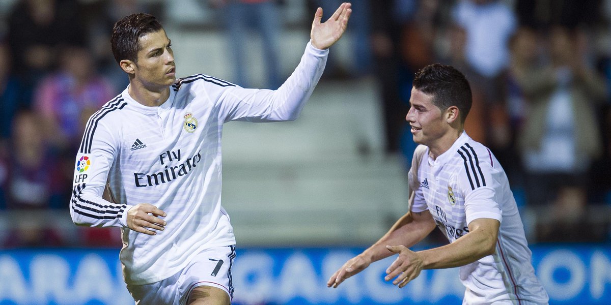 Cristiano Ronaldo With A Brace Ronaldo Scores Twice And Notches An Assist As Real Madrid Thrash