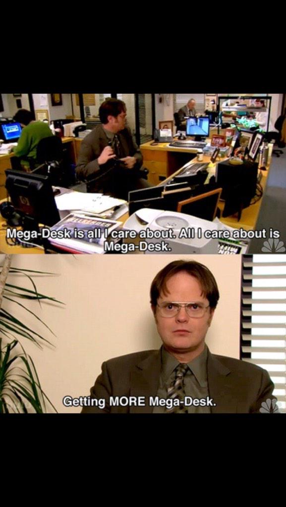 Mega Desk Memes Memebase Dunder Mifflin All Your Memes In Our Base