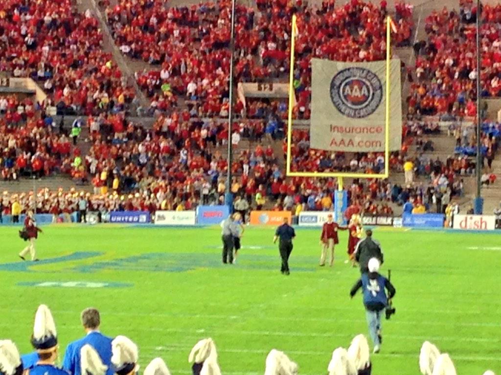 Gus Handler's younger brother protects UCLA logo from USC | AllBuffs ...